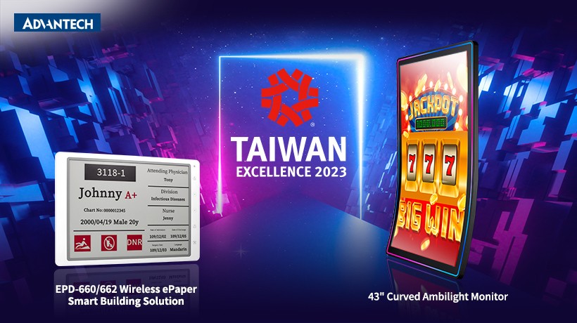 Advantech’s Wireless ePaper Solution and J-shaped To - 研华